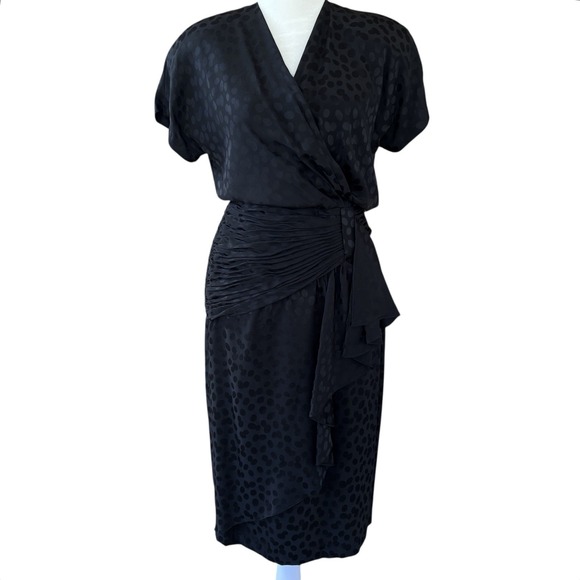 Silks by St Gillian | Dresses | 98s Vintage Silks By St Gillian Midi ...